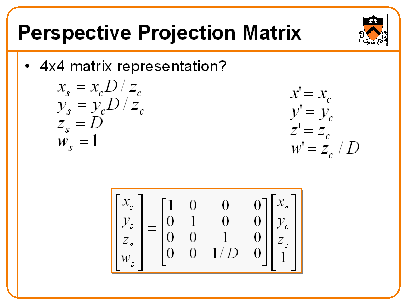 perspective-projection-matrix