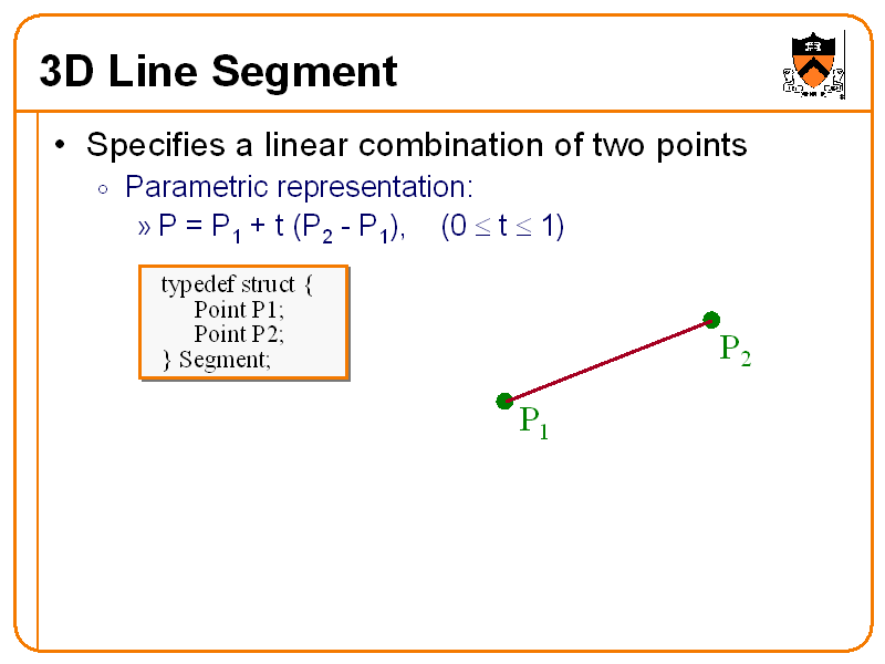 3D Line Segment