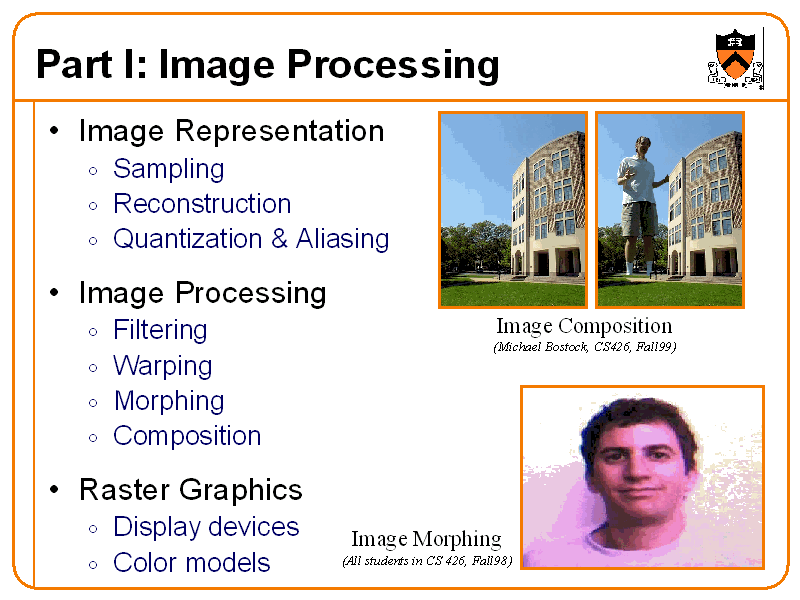 Part I: Image Processing