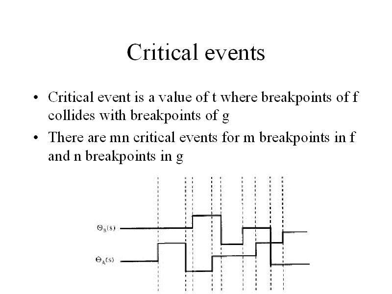Critical events