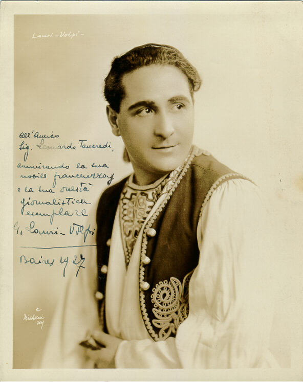 쟈코모 라우리 볼피, Giacomo Lauri-volpi (1892 - 1979) : 네이버 블로그